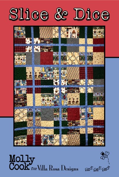 Villa Rosa Designs Slice & Dice Quilt Pattern | Riley Blake Designs